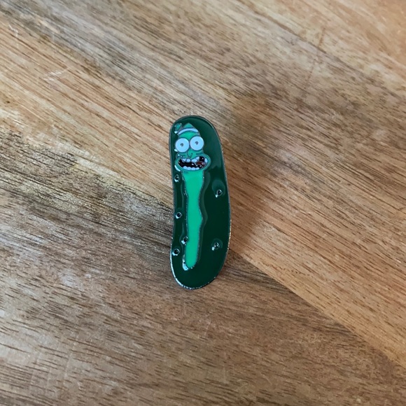 Accessories | Pickle Rick Pin | Poshmark